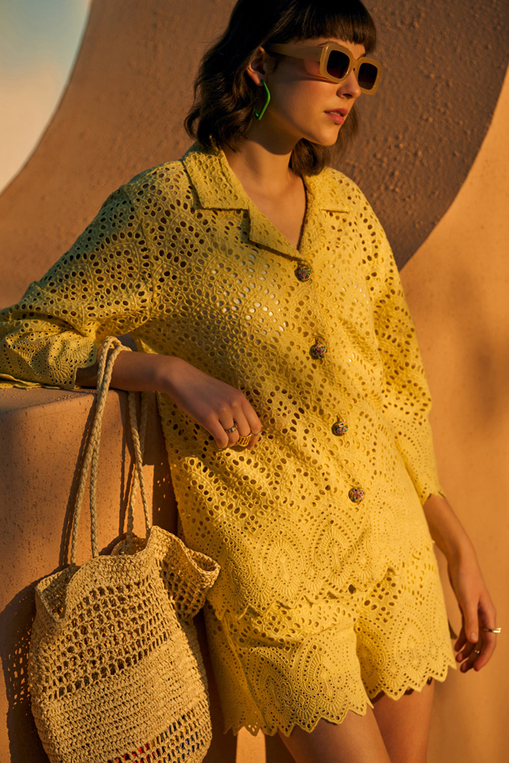 Karma Dhingra In Our Soleil Short Set – Sttavoss